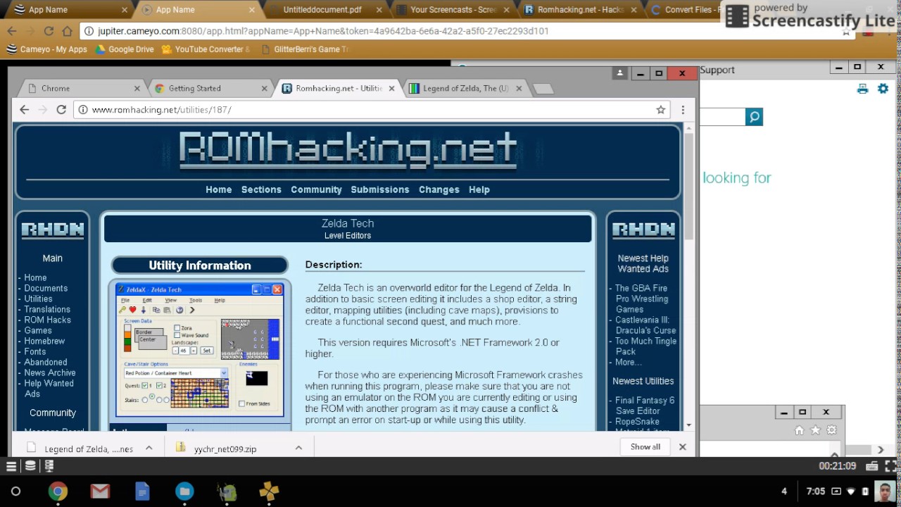 How to make a ROM Hack on a Chromebook!!!! - YouTube