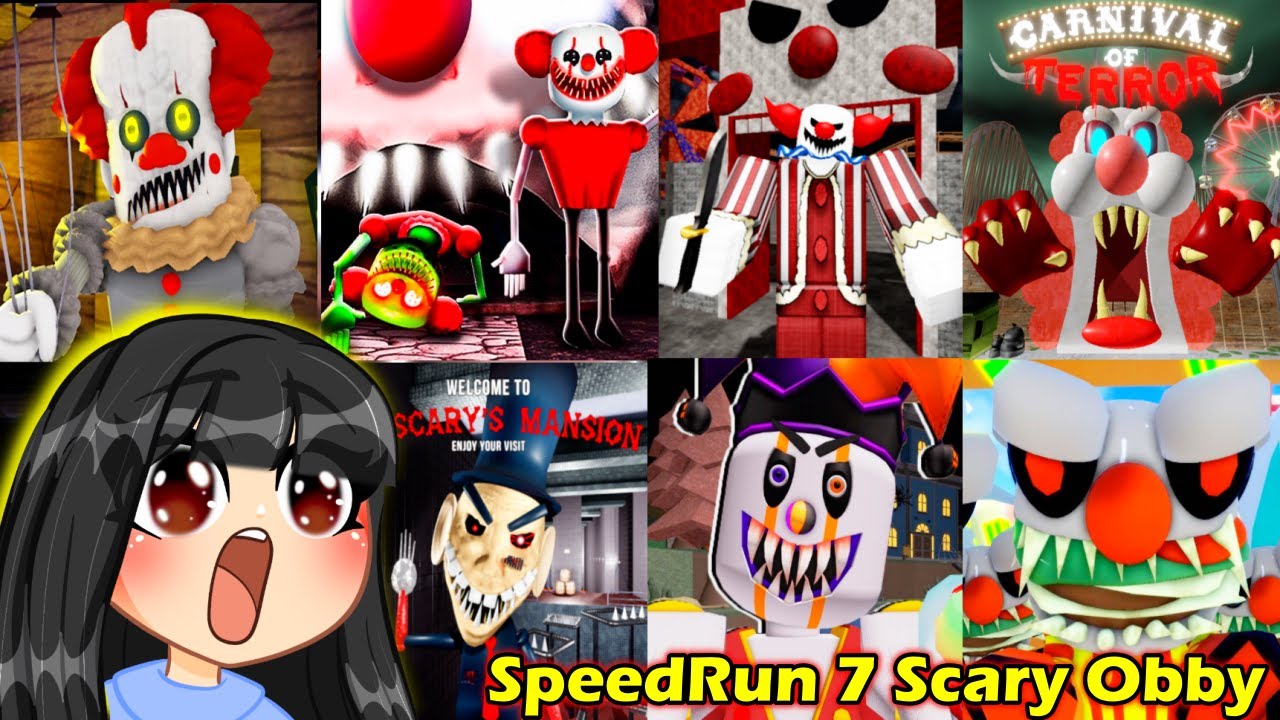 SPEED RUN IN 7 SCARY OBBY ROBLOX! | WALKTHROUGH - YouTube