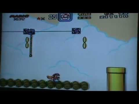 Super Mario World - Cheese Bridge Area Secret Ending - YouTube