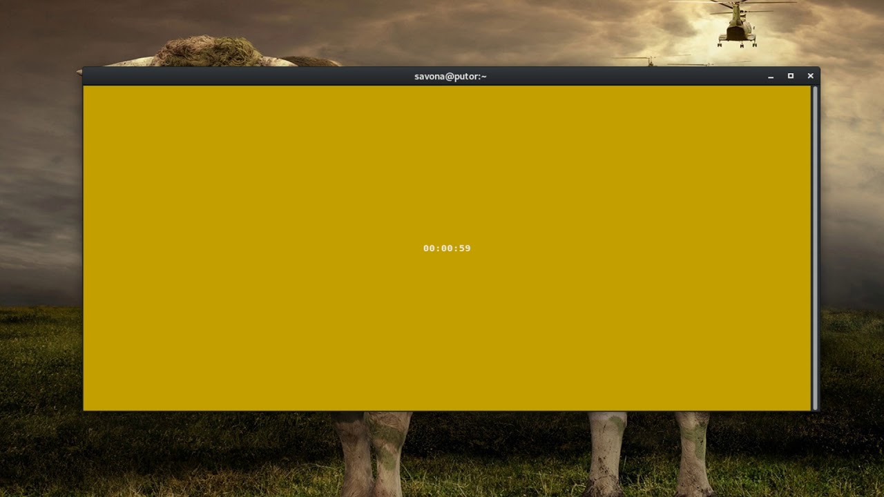 Custom Bash Countdown Timer V2 Youtube