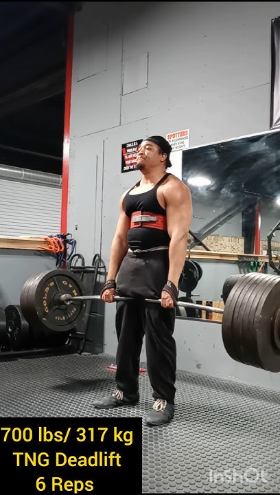 CRAZY!! 700 lbs/317 KG TNG Deadlift For 6 Reps TB** #shorts #deadlift #powerlifting - YouTube