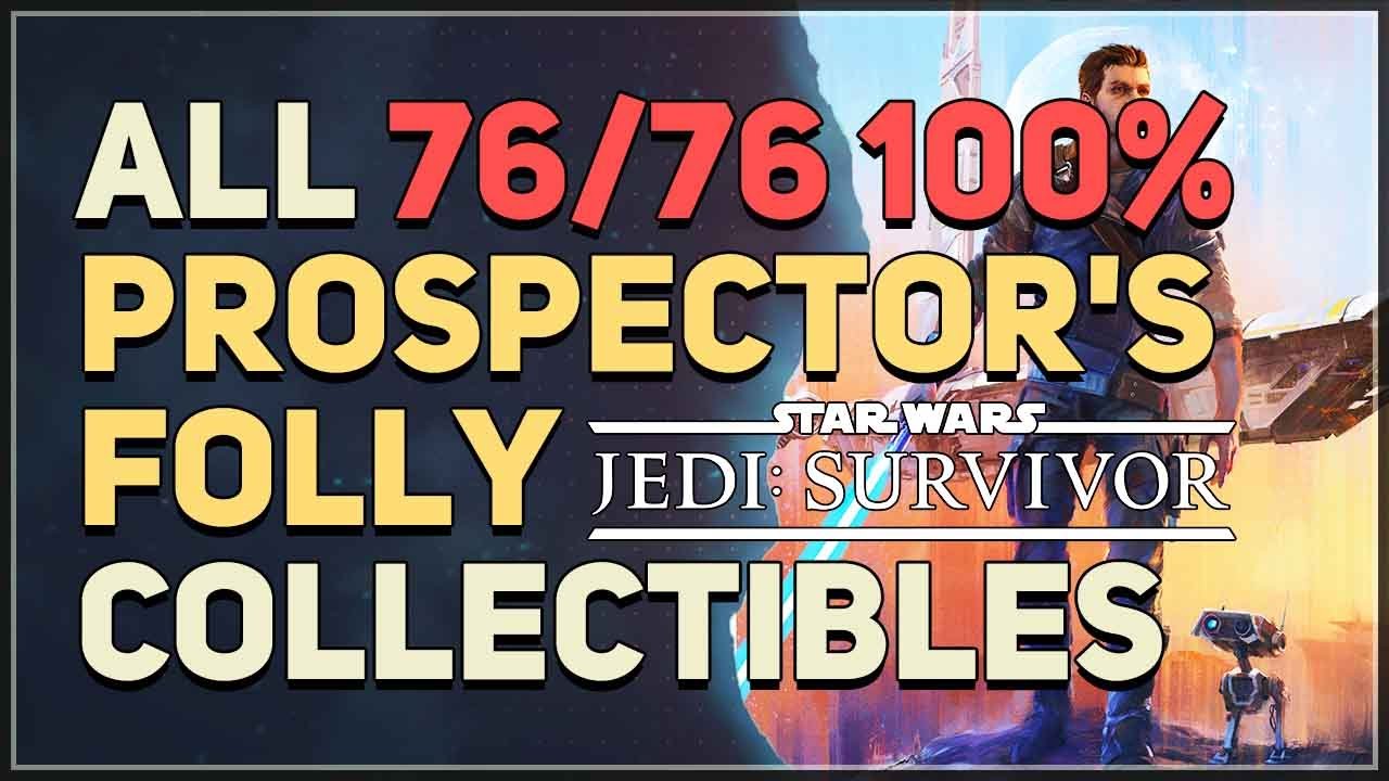 Koboh Prospector's Folly 100% All Collectibles Star Wars Jedi Survivor - YouTube