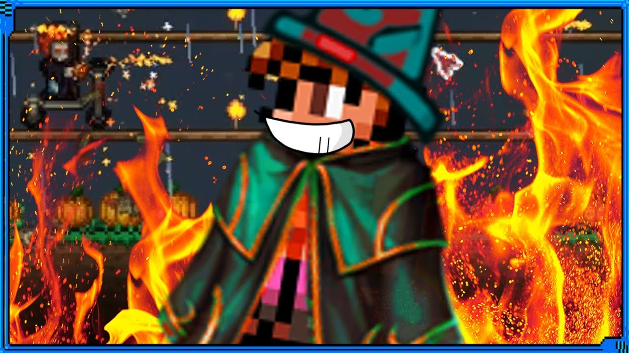 FLAMING HORROR!! | Terraria Epic Modpack - YouTube
