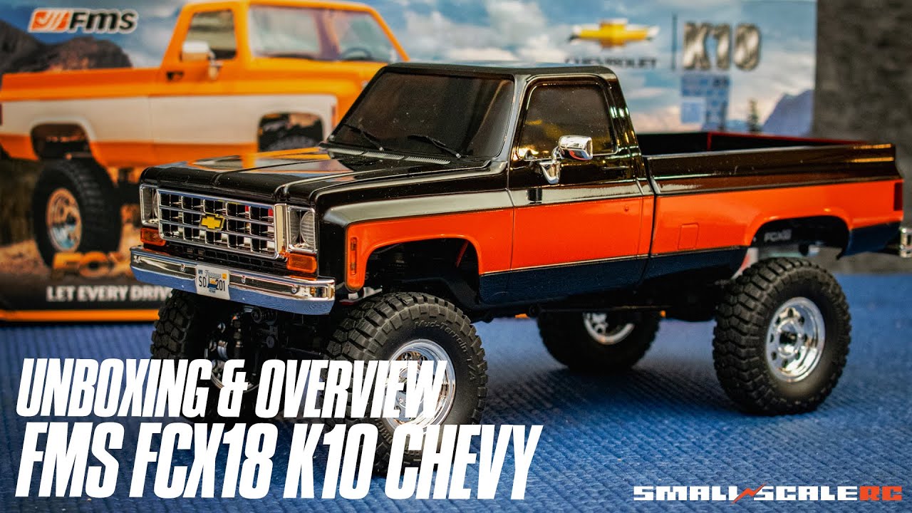 FMS FCX18 Chevrolet K10 - Overview - YouTube