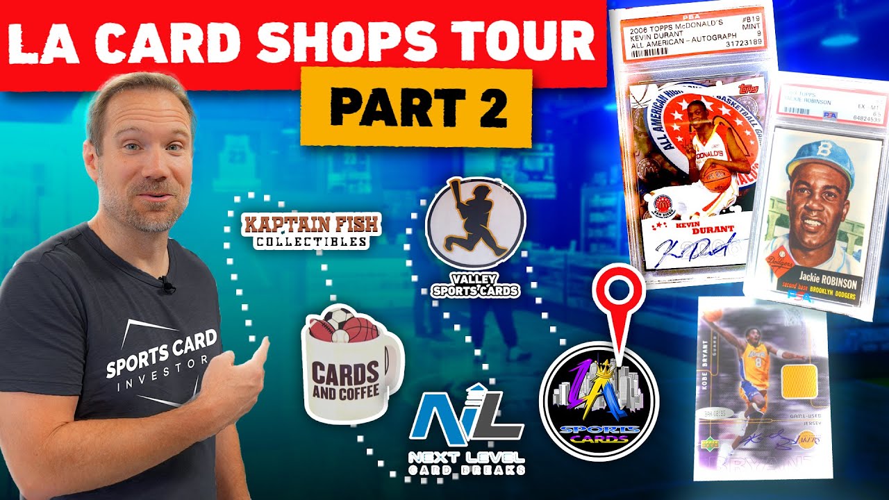 LA Card Shop Tour 🚙 See the Incredible LA Card Scene!🌴 (Part 2) - YouTube