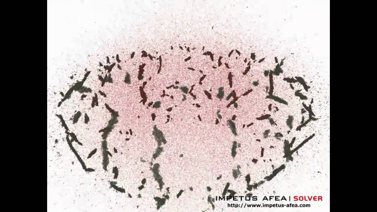 Fragmentation of metal cylinder following high explosive (C-4 ...