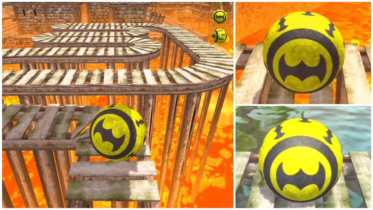 Batman ball exciting gameplay - Rollance : balls adventure game ...
