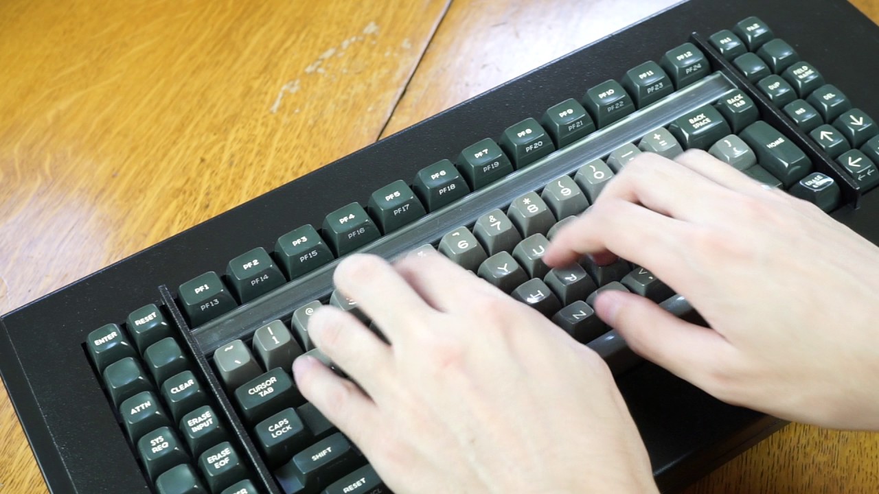 Teletype 50K 227 AAH Keyboard - YouTube