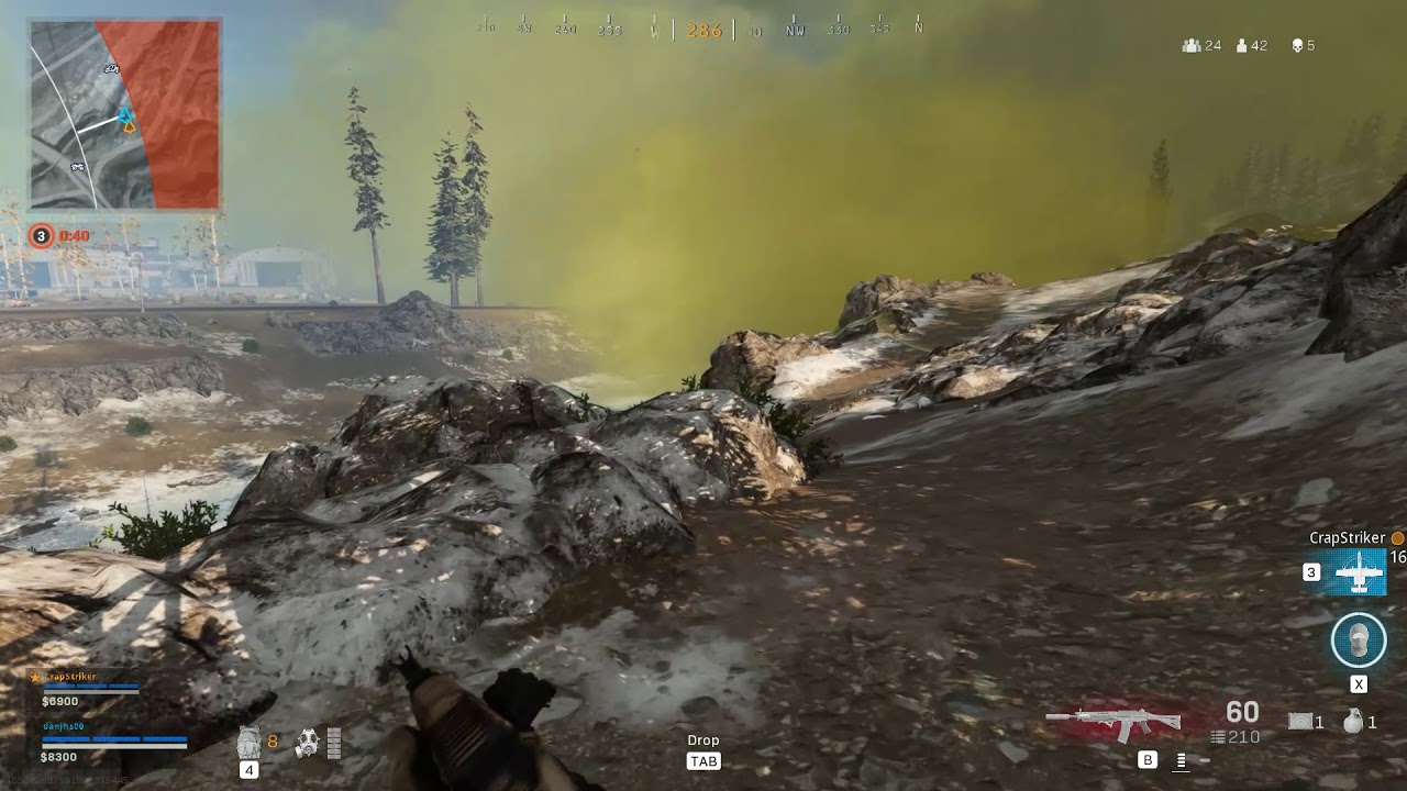 send it through the trees - warzone - YouTube