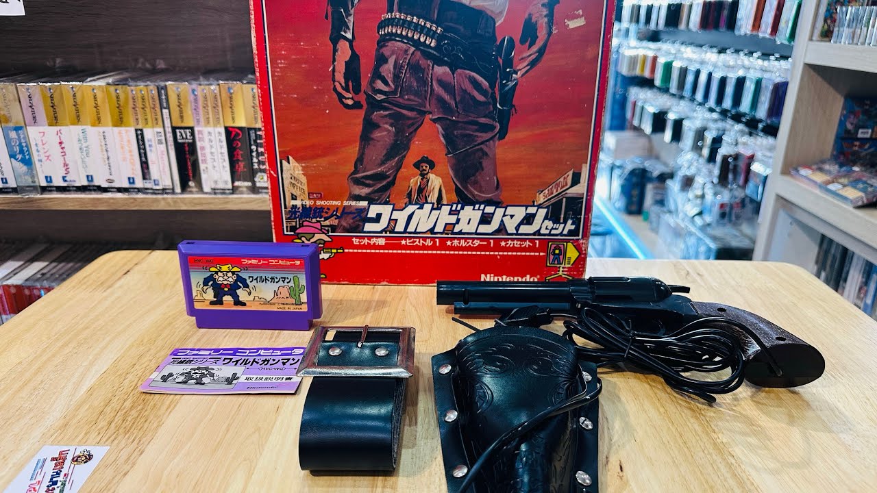 Wild Gunman Light-gun Set Famicom #retrogame #เกมคลาสสิค #สะพานเหล็ก ...