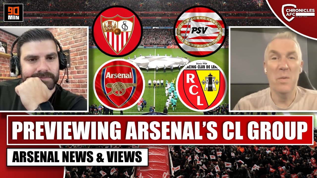 EUROPEAN FOOTBALL EXPERT ANDY BRASSELL PREVIEWS ARSENAL'S UEFA ...