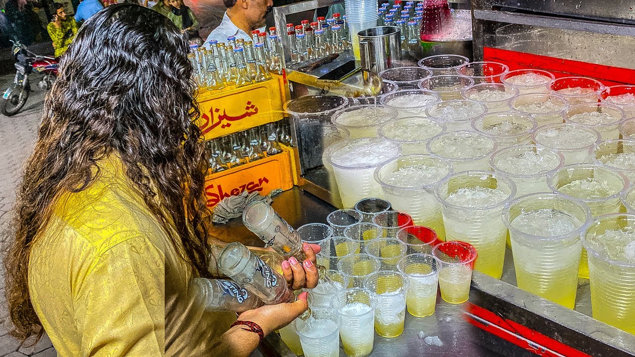 MOST POWERFUL SODA OF PAKISTAN | HUGE QUANTITY OF MAKING LEMON SODA ...