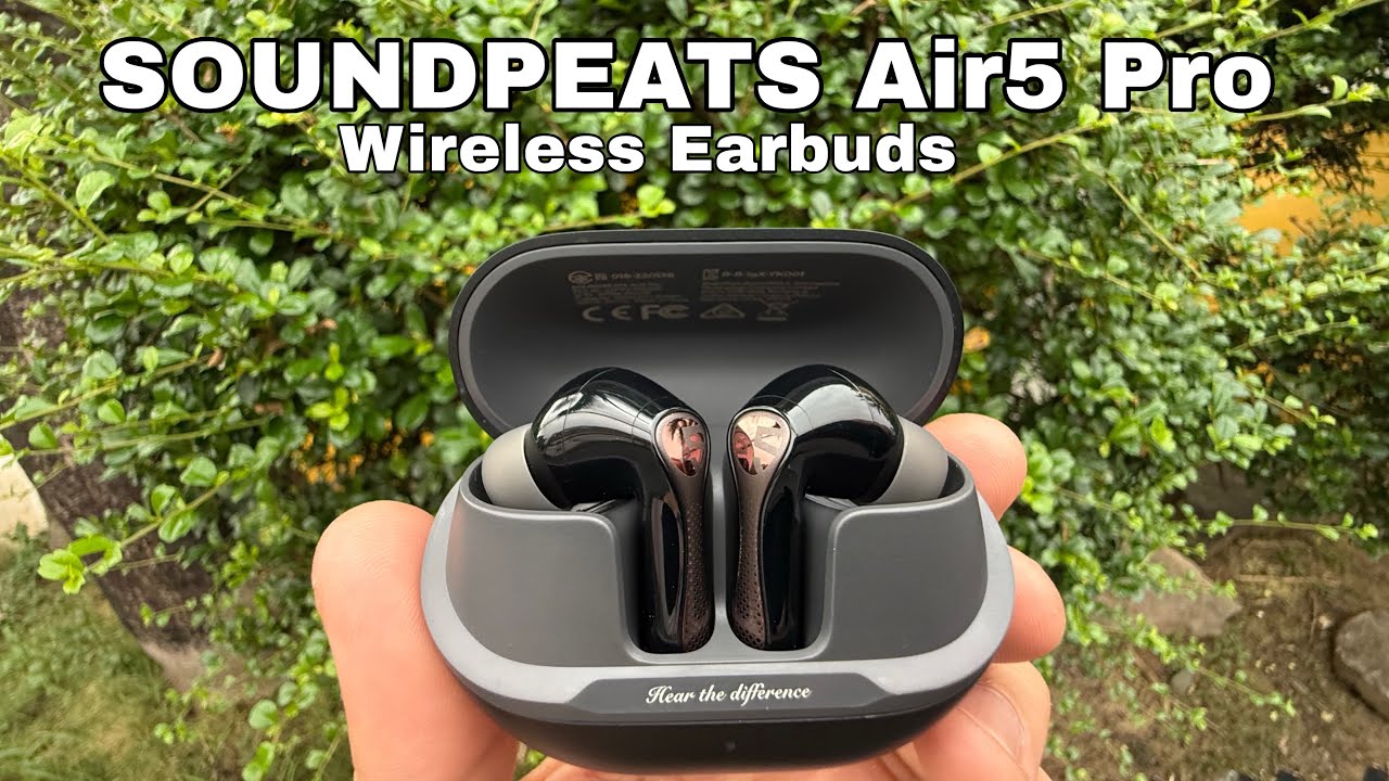 SOUNDPEATS AIR5 PRO Wireless Earbuds - YouTube