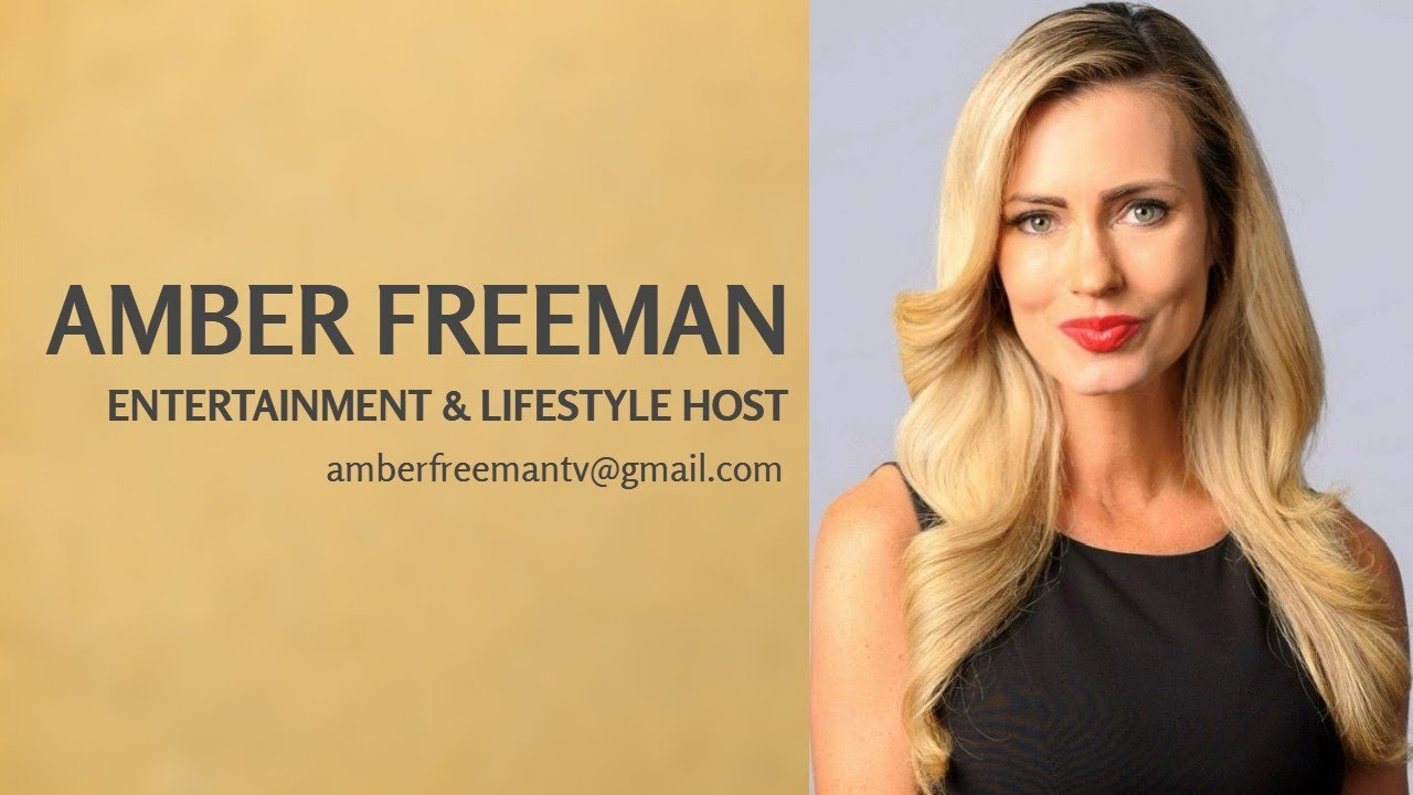 Amber Freeman Entertainment & Lifestyle Host Reel - YouTube