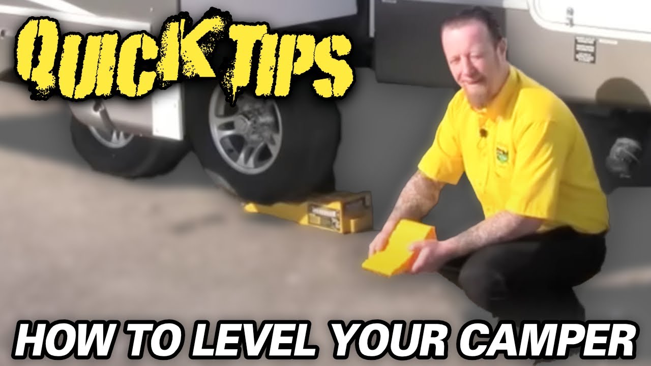 HOW TO LEVEL YOUR RV | Pete's RV Quick Tips (CC) - YouTube