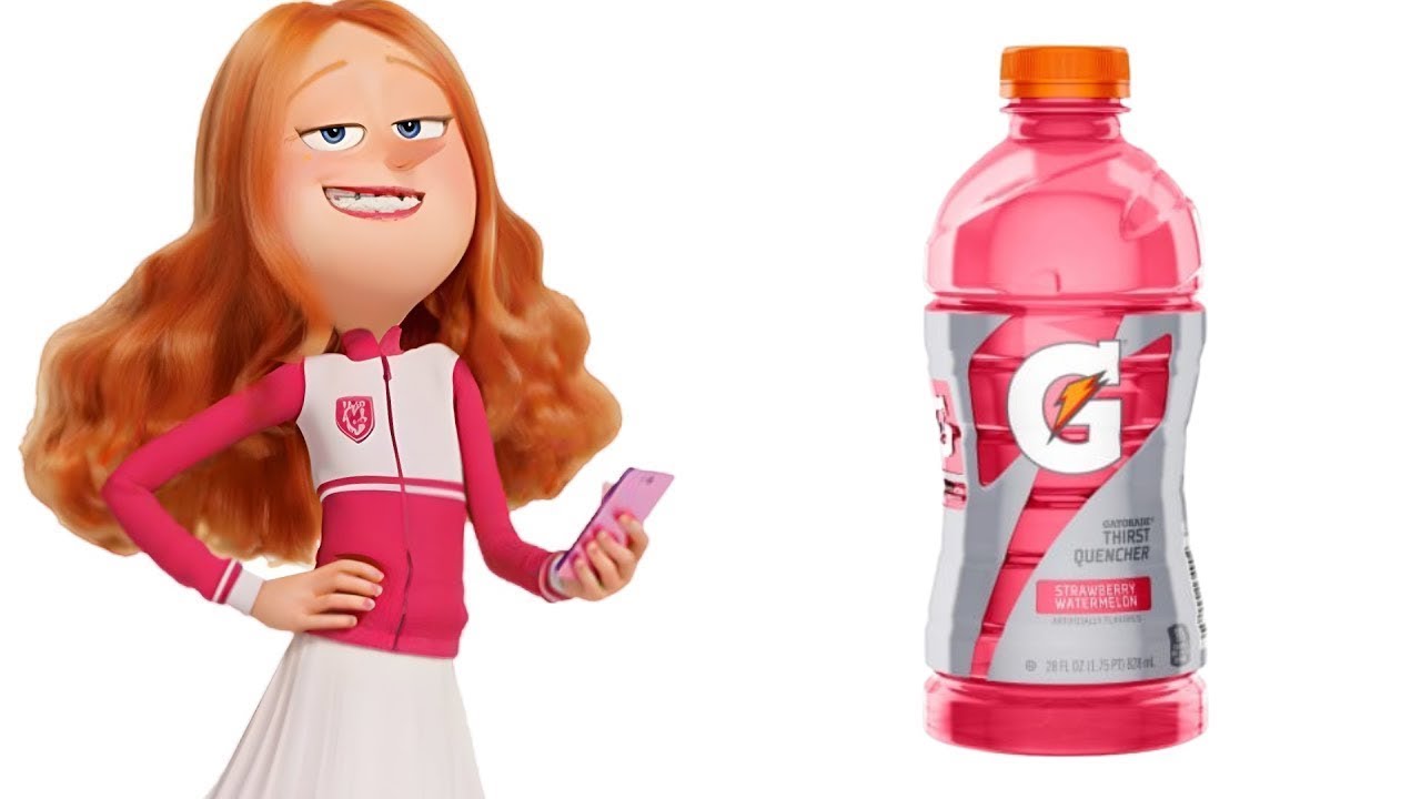 ¡Personajes de MI VILLANO FAVORITO 4 y sus BEBIDAS FAVORITAS! | Poppy ...