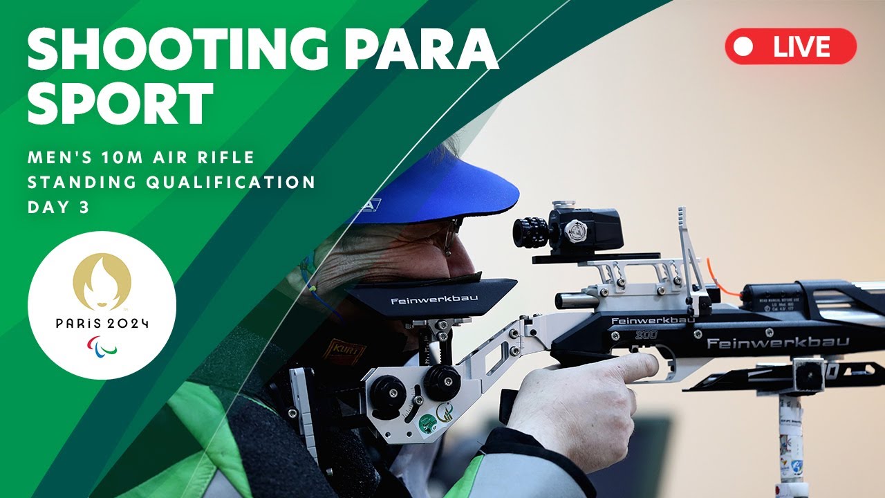 Shooting Para Sport - Men's 10m Air Rifle Standing Qualification | Day ...