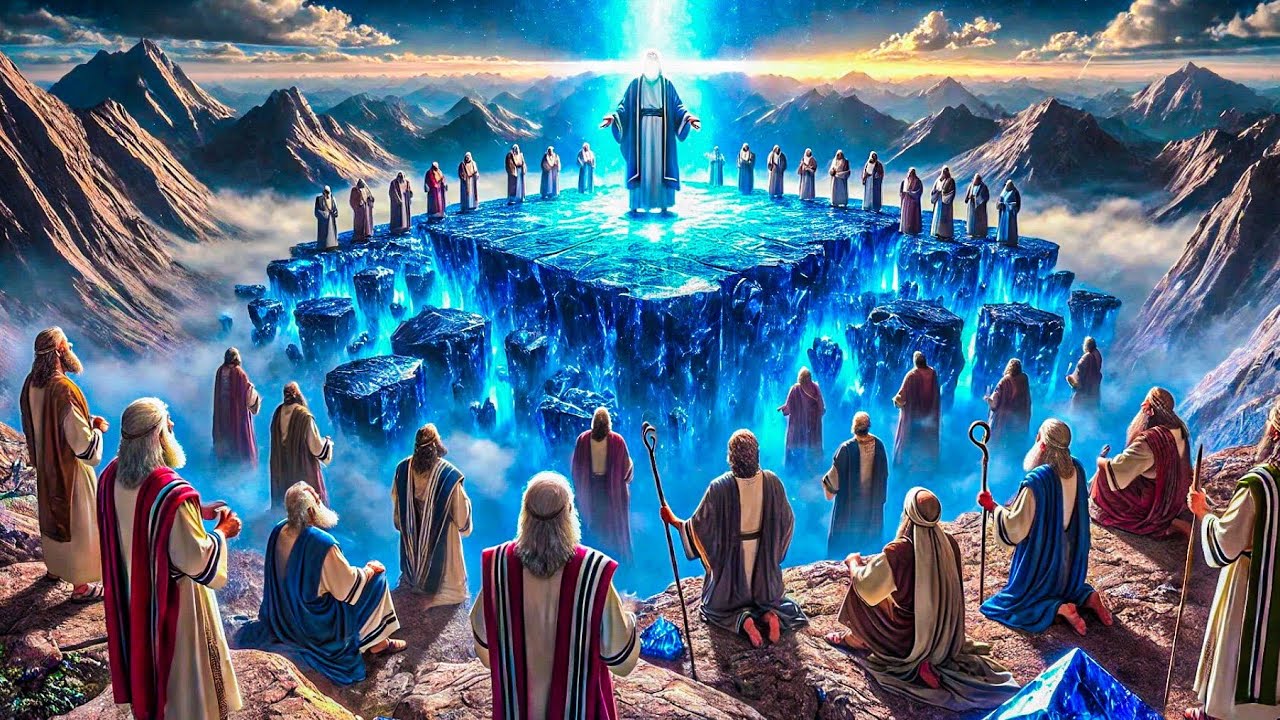 Moisés y los ancianos ven a Dios en el Monte Sinaí - YouTube