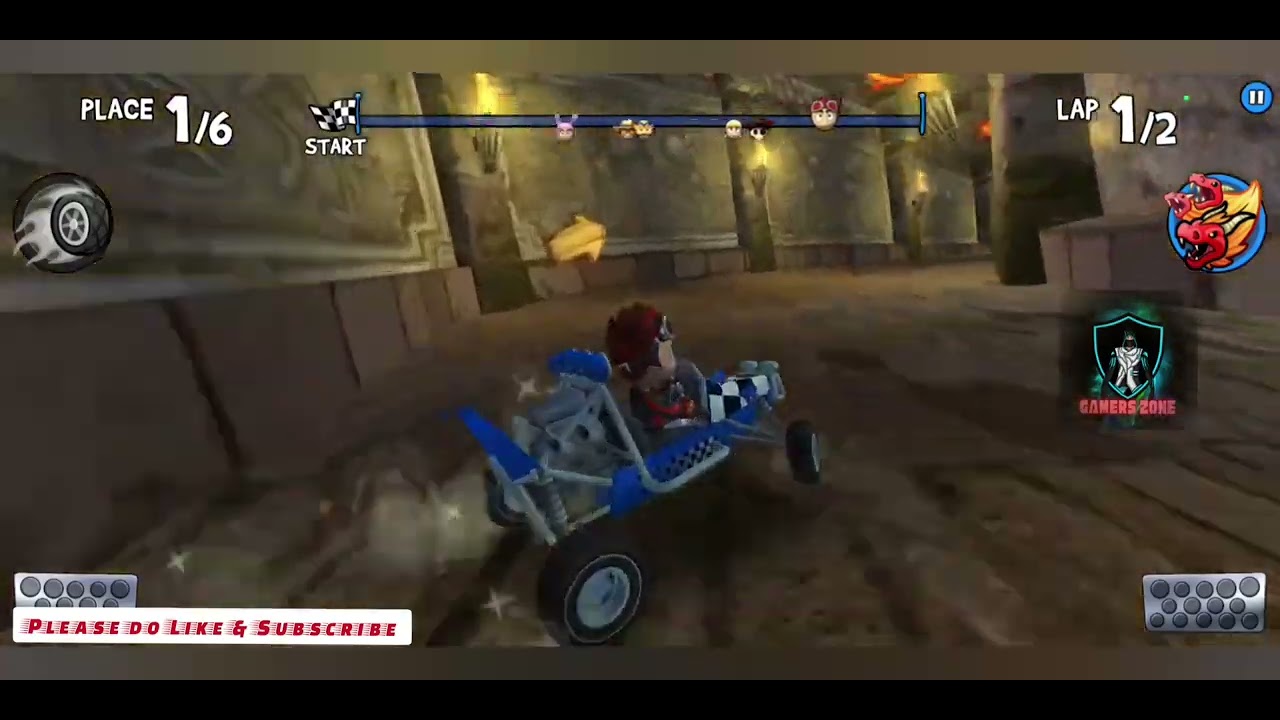 |500 CC| | 25 points Challenge | R- 4| Beach Buggy Racing| # ...