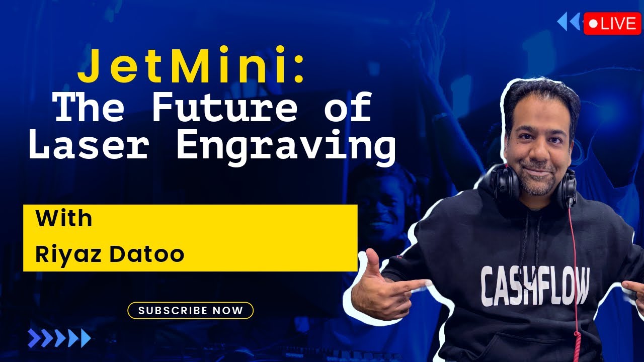 🔴LIVE - JetMini Discussion of 3DLaserBox with Mr. Riyaz Datoo ...