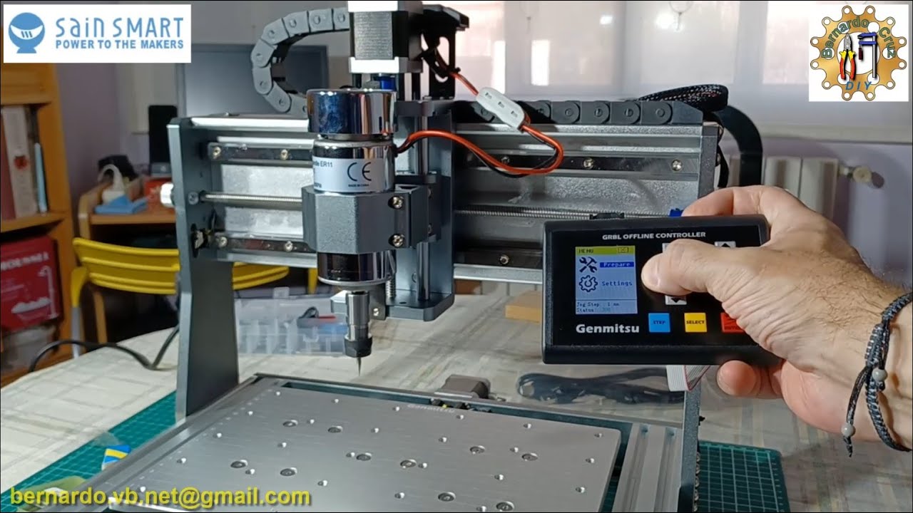 Genmitsu 3020 PRO MAX V2 CNC Router Engraver - Metal and Wood ¡¡EL ...