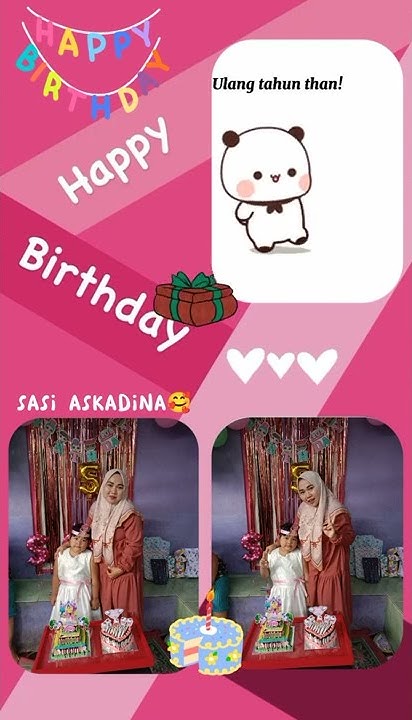 hallo tada!!! Happy Birthday sasi askadina - YouTube