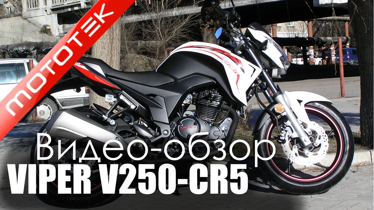 Мотоцикл VIPER V250-CR5 | Видео Обзор | Обзор от Mototek - YouTube