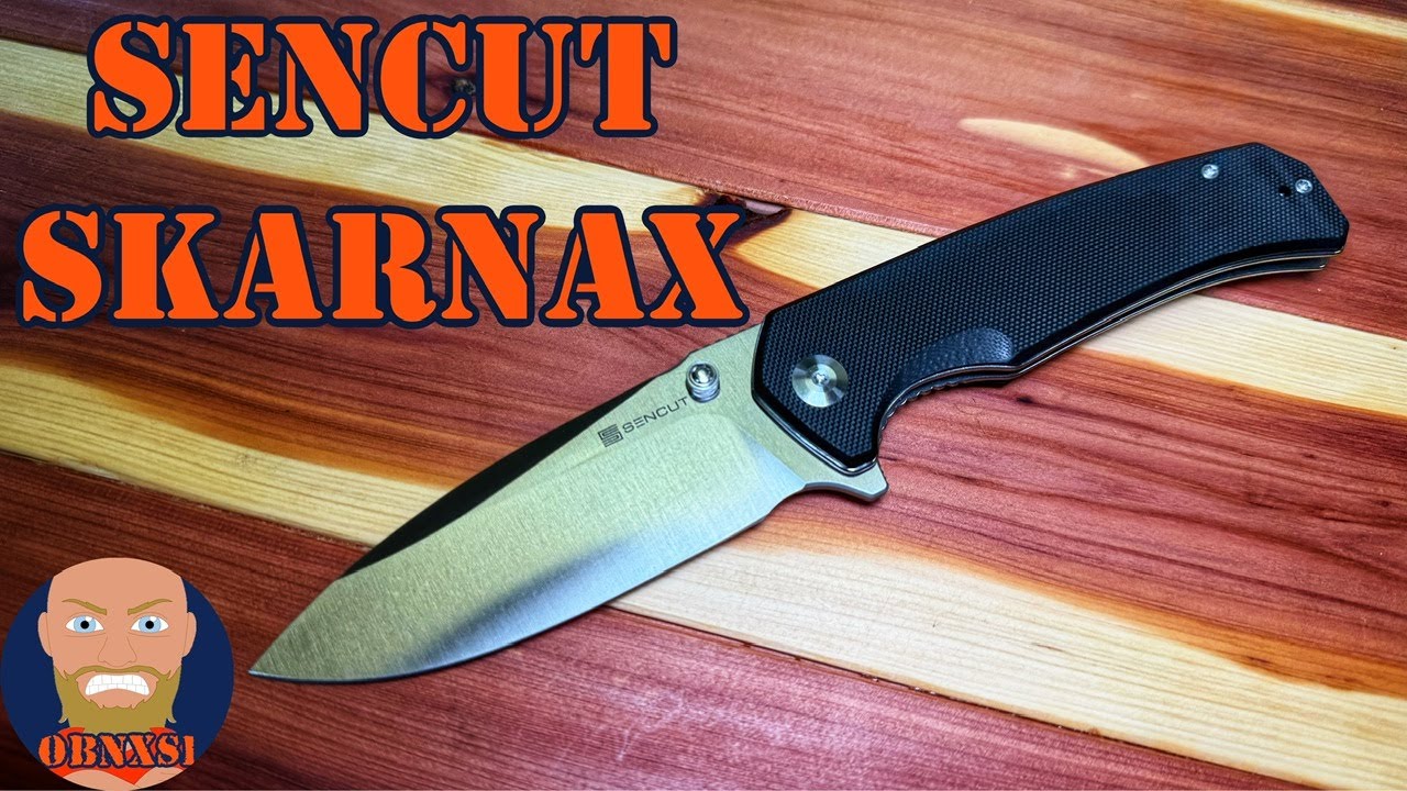 Sencut Skarnax is a Nice EDC Knife - YouTube