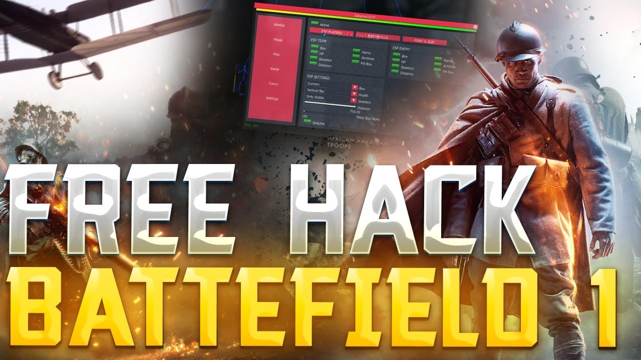 ☑ New Battlefield 1 Hack for PC | Aimbot / Wallhack and More | Free Download 2024 - YouTube