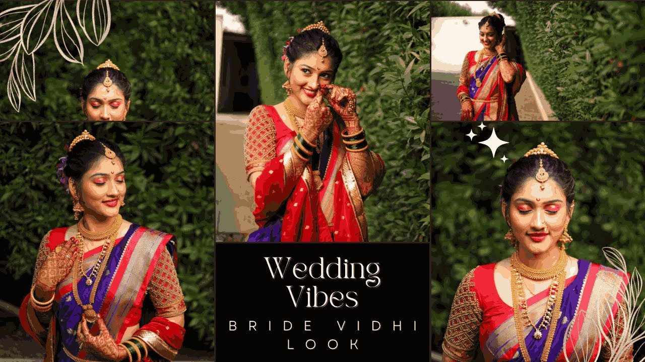 Vidhi bride look #viral #trending #look - YouTube