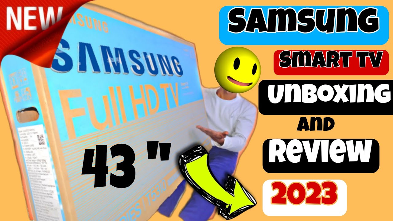 SAMSUNG LED 43 inch smart tv unboxing and review | new best led tv ...