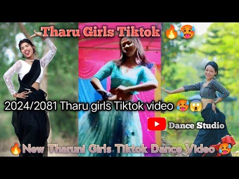 New Beautiful Tharuni Girl Tiktok Video | Viral Tharuni girls dance video | Viral Tiktok # ...