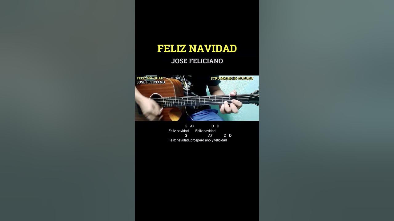 Feliz Navidad Jose Feliciano Guitar Chords With Lyrics Guitar