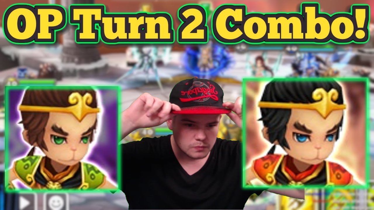 Double Monkey Business - Op Turn 2 Combo - Summoners War - YouTube