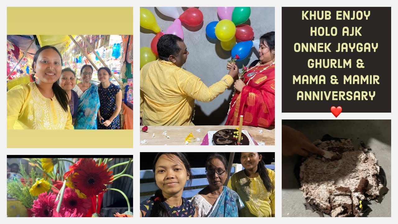 Visit to joyee bridge & baishaki mela # mama& mamir anniversary 😍 - YouTube