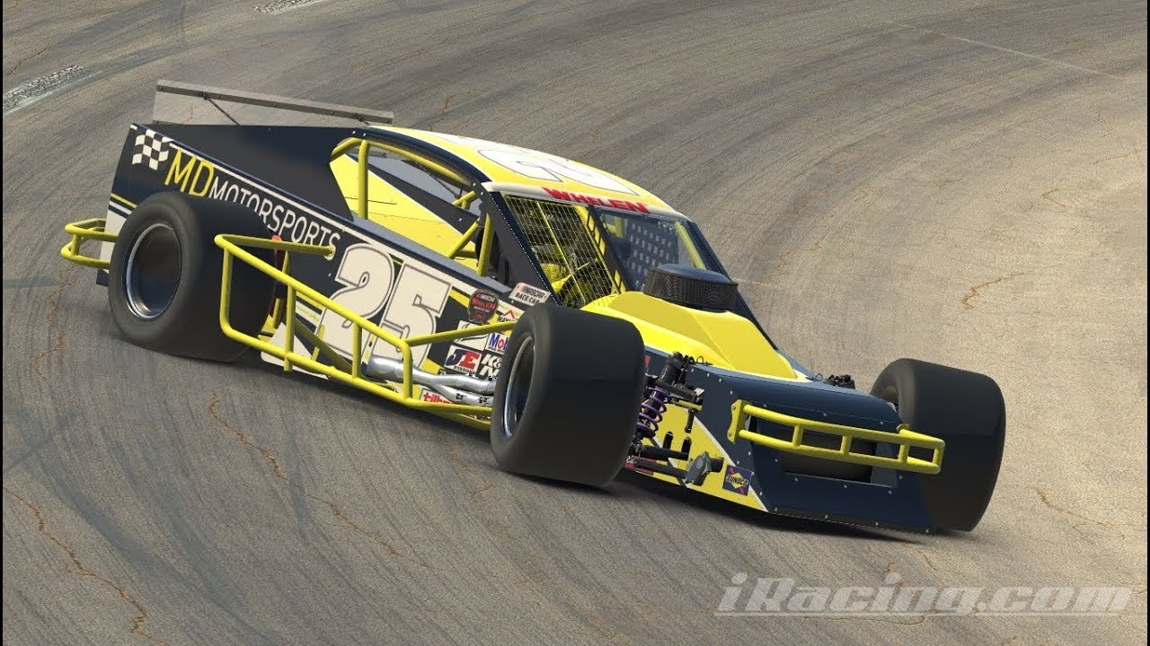 iRacing - NASCAR SK Modified at USA Speedway - YouTube