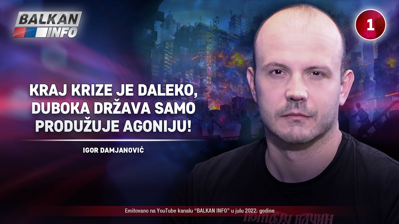 INTERVJU: Igor Damjanović - Kraj krize je daleko, duboka država samo ...