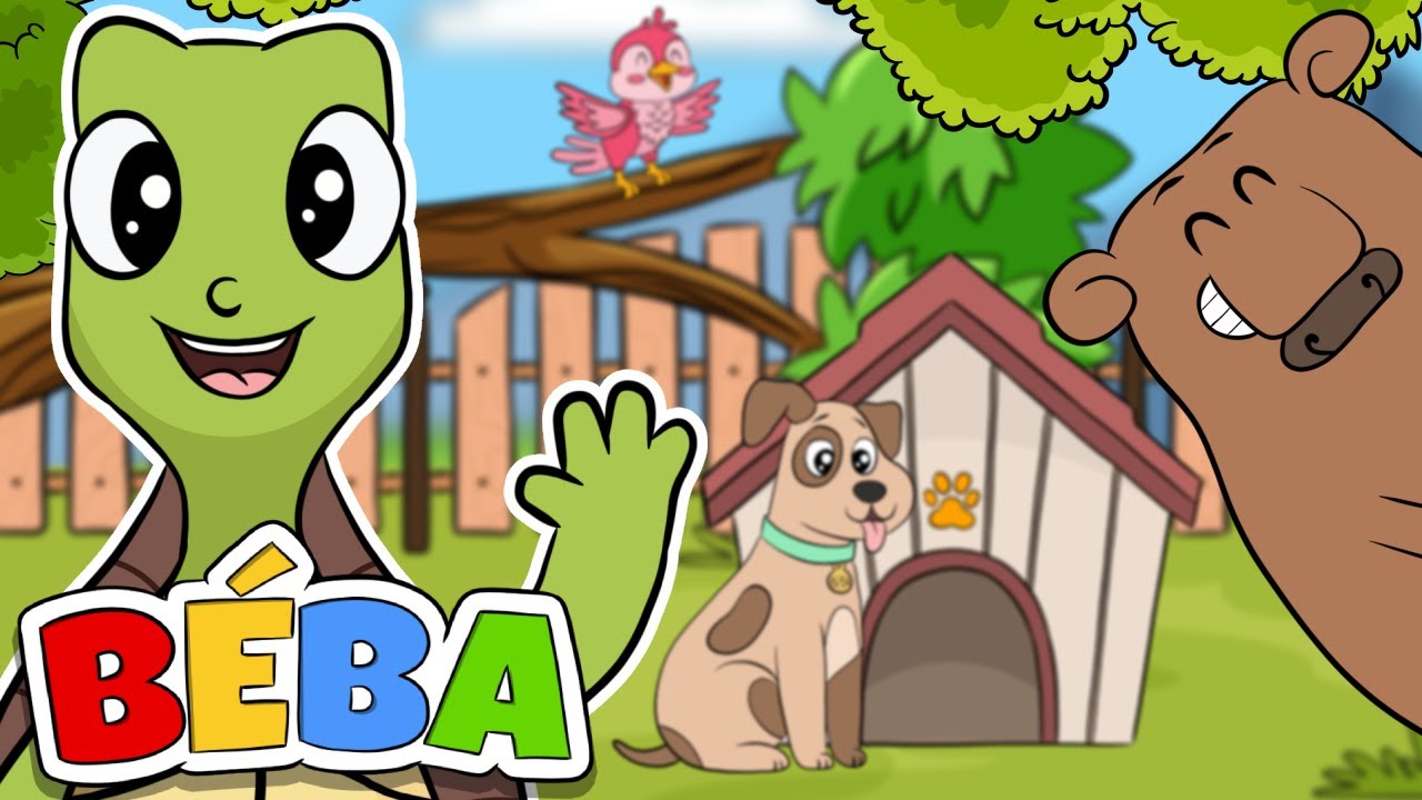 BÉBA - DOMEČKOVÁ | Písnička pro děti o zvířátkách - YouTube