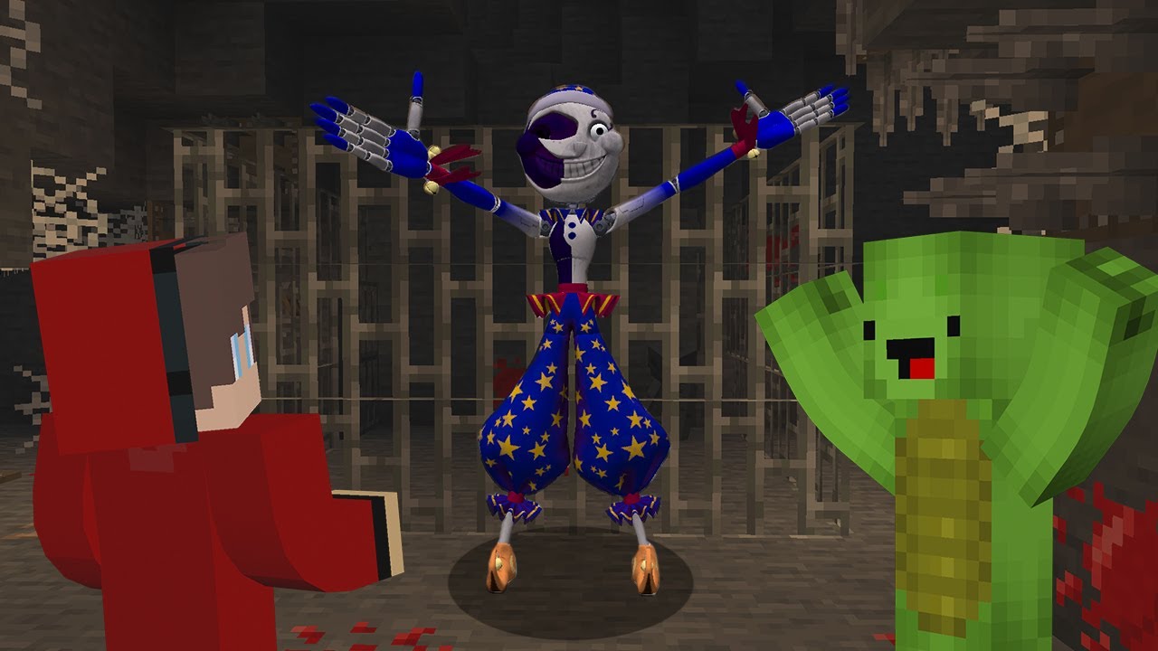 ESCAPE FROM THE EVIL MOON Mikey And JJ Challenge in Minecraft - Maizen ...