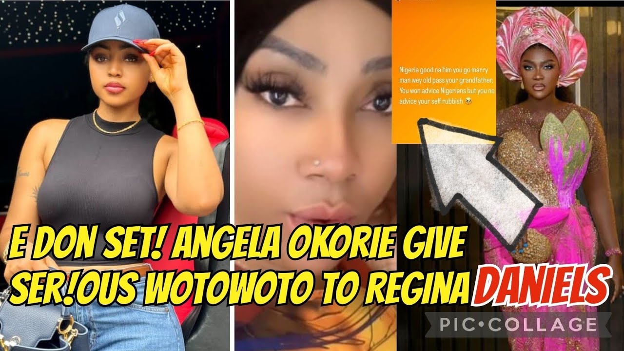 E don set! Regina daniels collect ser!ous wotowoto from Angela okorie #reginadaniel #nednwoko ...