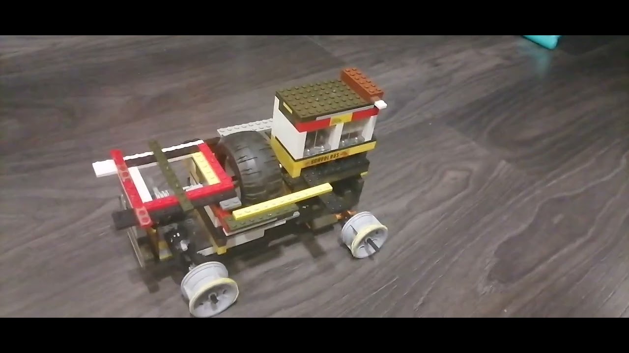 lego vacuum engine car - YouTube