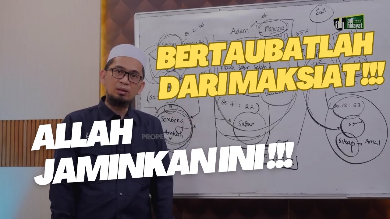 Makna Taubat - Ustadz Adi Hidayat - YouTube