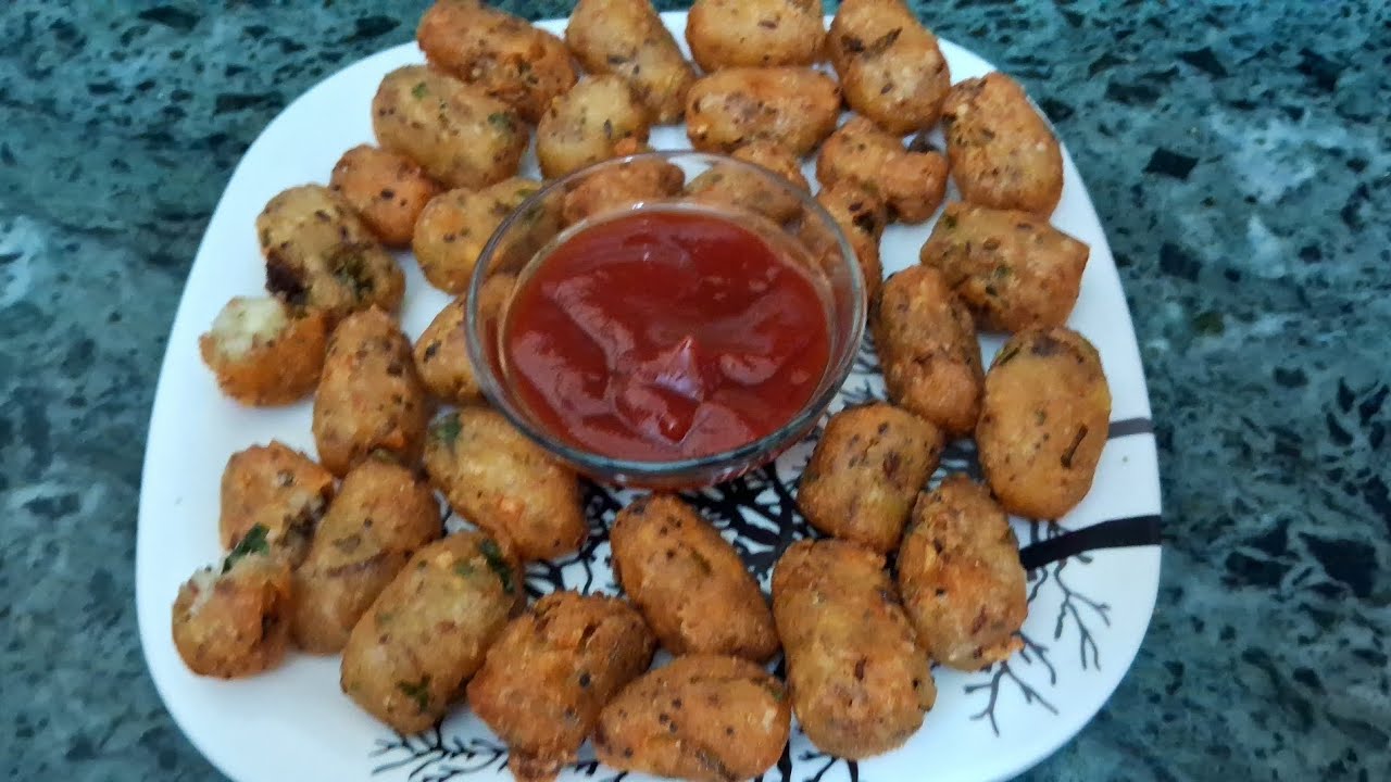 How to make Suji Potato Bites, Instant Suji snack, Semolina Tea time ...