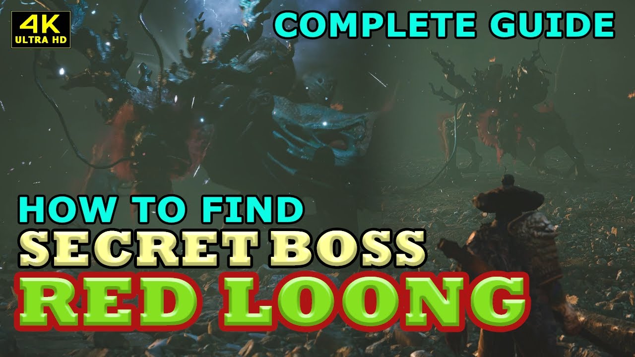 BLACK MYTH WUKONG | HOW TO FIND RED LOONG | COMPLETE GUIDE - CHAPTER 1 ...
