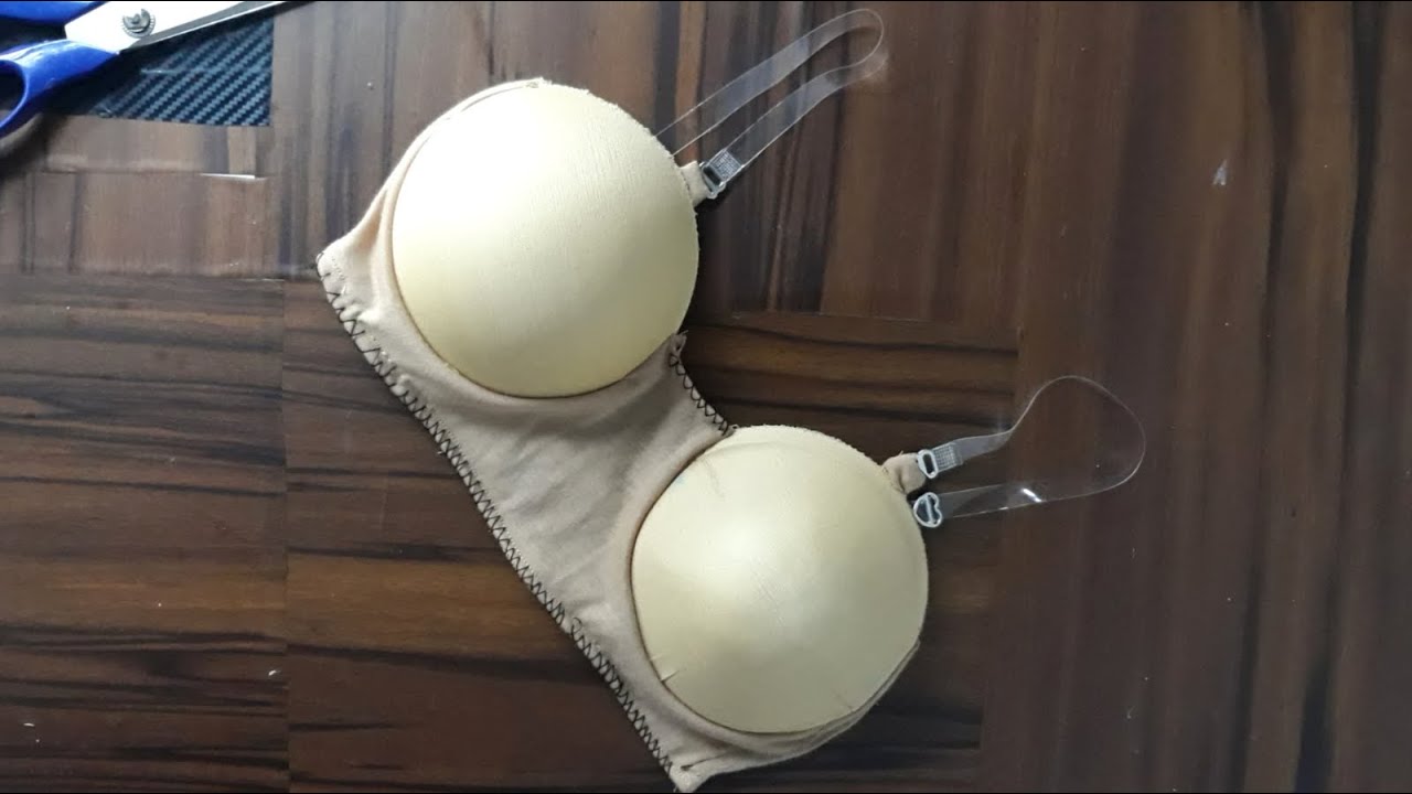 DIY Padded Bra From T-shirt / leggings | किसी भी ड्रेस के नीचे पहनें ...