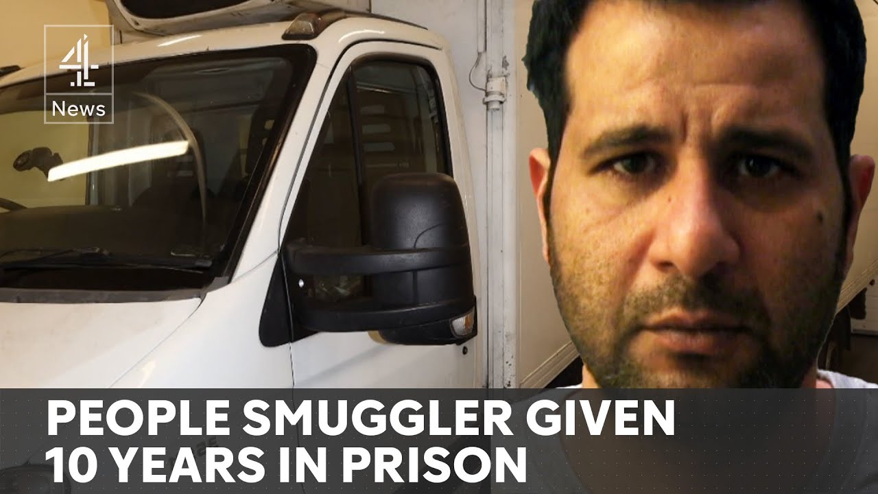 Van driver jailed for 10 years after attempting to smuggle seven people ...