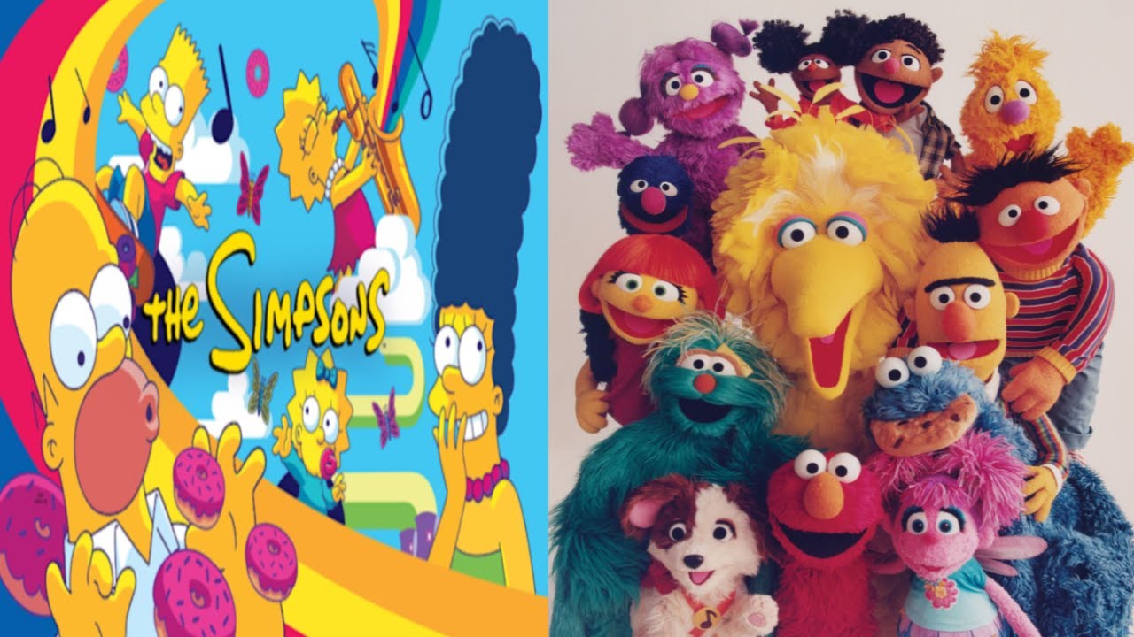 The Simpsons/Sesame Street Theme Swap - YouTube