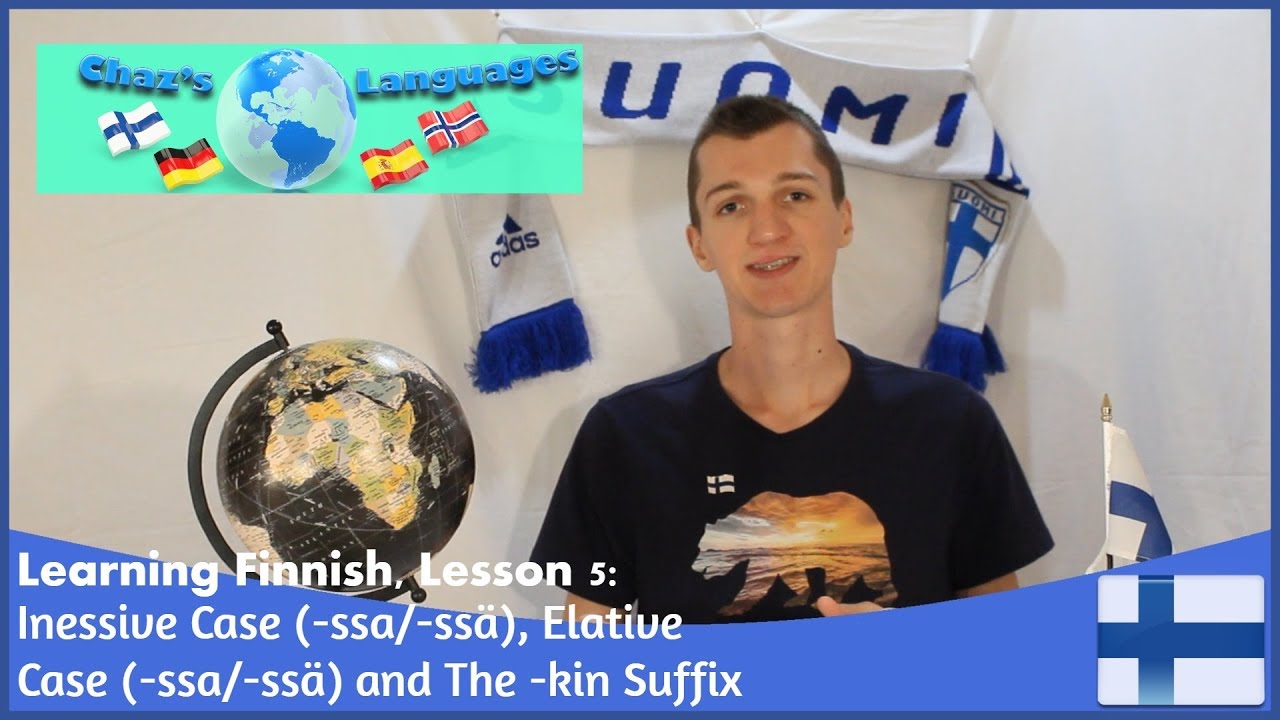 Learning Finnish, L5: Inessive Case, Elative Case and The -kin Suffix ...