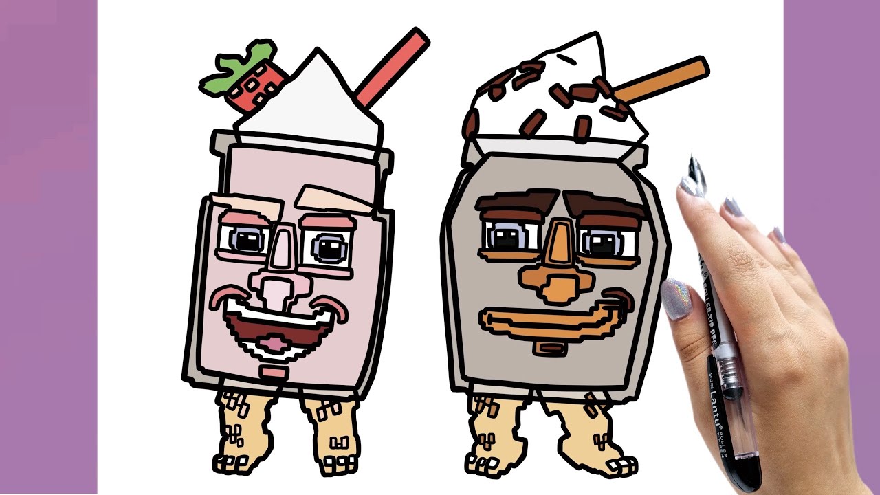 How to draw Fragrama and Chocrama from Steal a Brainrot (Roblox) - Step ...