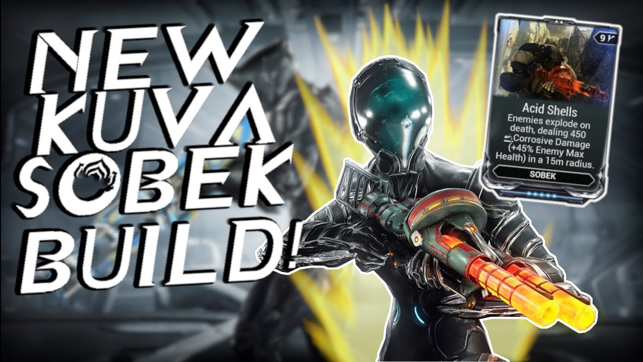 New Kuva Sobek (Build) | Is It Better Than The Regular Sobek? (Warframe ...